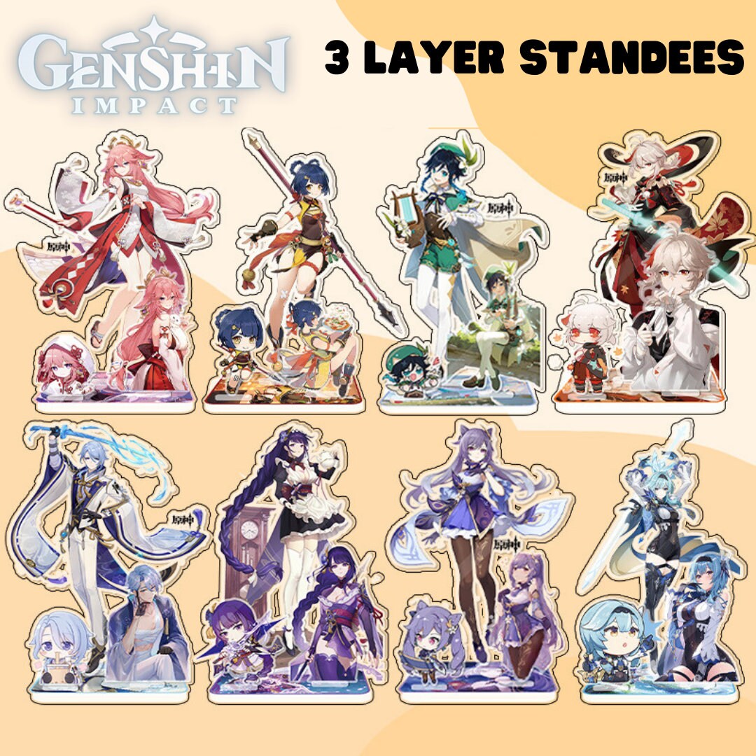 Genshin Impact Ganyu Standee, Genshin Impact Ganyu Action Figure ...