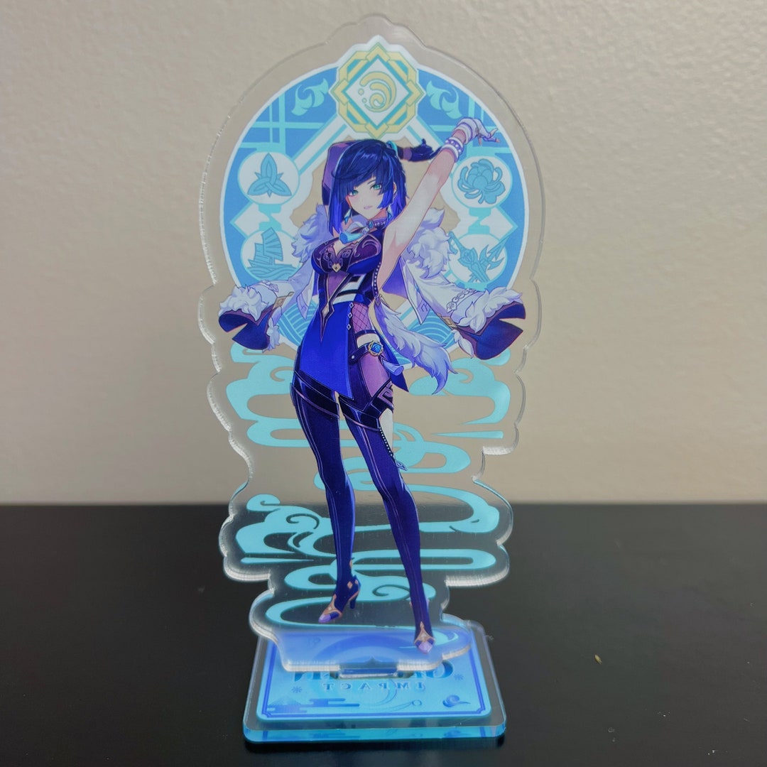 Genshin Impact Yelan Standee, Genshin Impact Yelan Action Figure ...