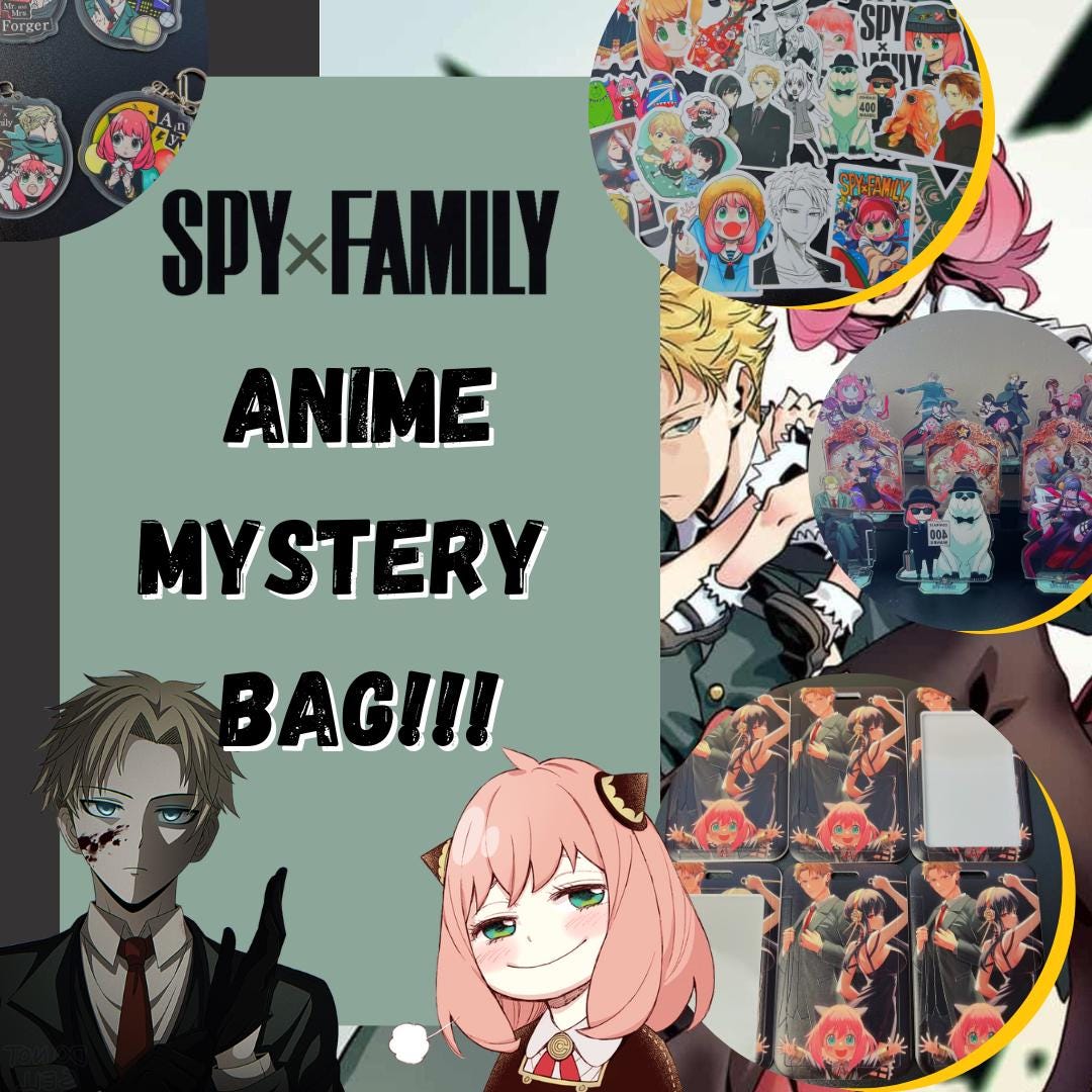 ANIME Surprise Box, Custom Anime Gift Box, Assorted Anime Birthday Gift ...