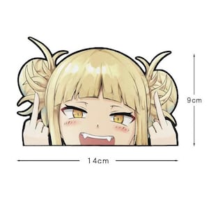 Anime Car Peeker Stickers, Anime Car Decal, Anime Car Peeker for Car ...