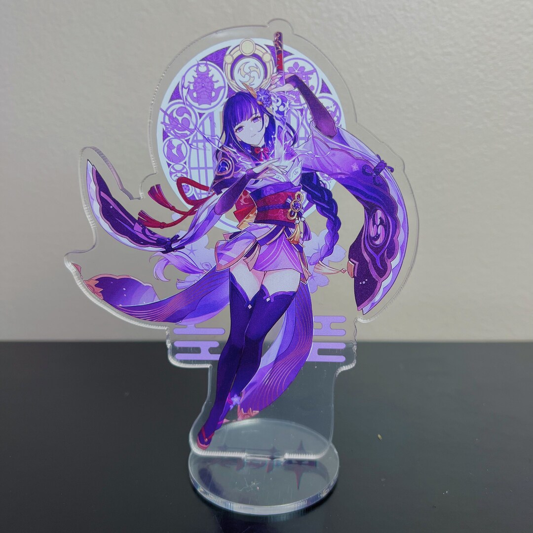 Genshin Impact Raiden Standee, Genshin Impact Shogun Raiden Action ...