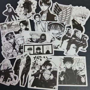 Anime Manga Stickers, 100 Assorted Random Anime Manga Stickers ...