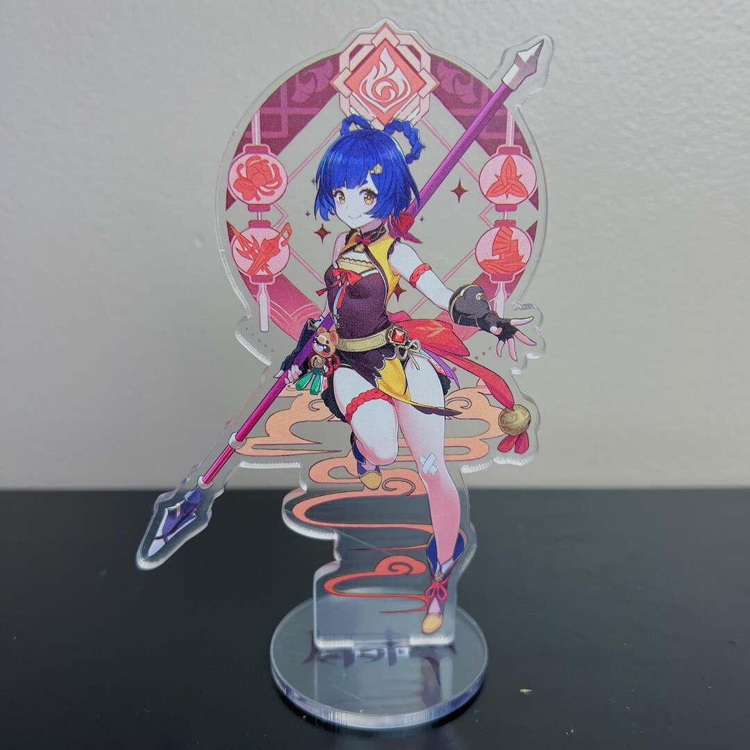 Genshin Impact Xiangling Standee, Genshin Impact Xiangling Action ...