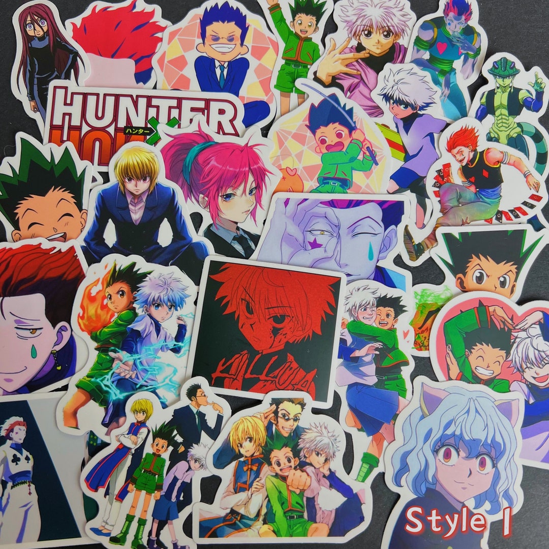 Anime Stickers, 1-100 Popular Anime Stickers, Waterproof Anime Vinyl ...