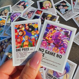 Anime Poster Stickers, 51-100 Anime Movie Poster Waterproof Vinyl ...