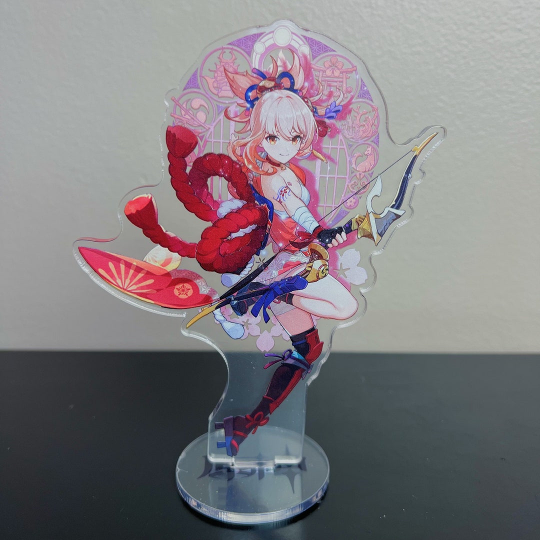Genshin Impact Yoimiya Standee, Genshin Impact Yoimiya Action Figure ...