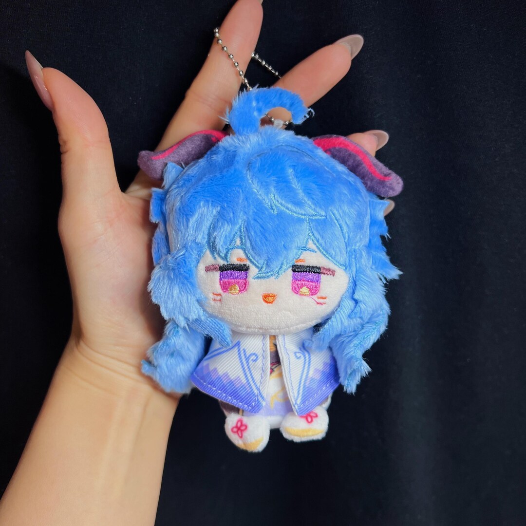 Ganyu Plushie, Genshin Impact Ganyu Plushie, Hand Design Genshin Impact ...