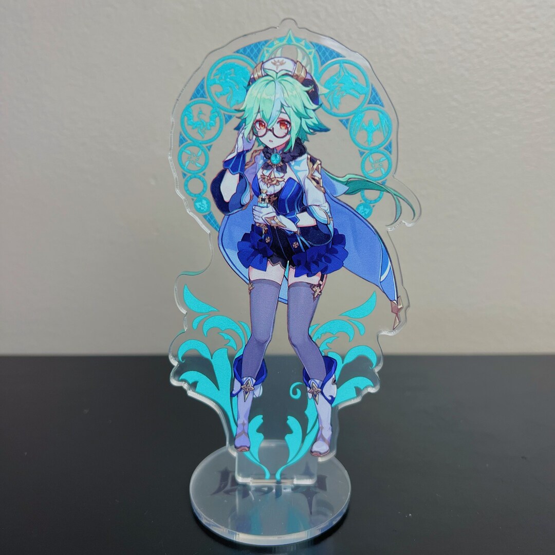 Genshin Impact Sucrose Standee, Genshin Impact Sucrose Action Figure ...