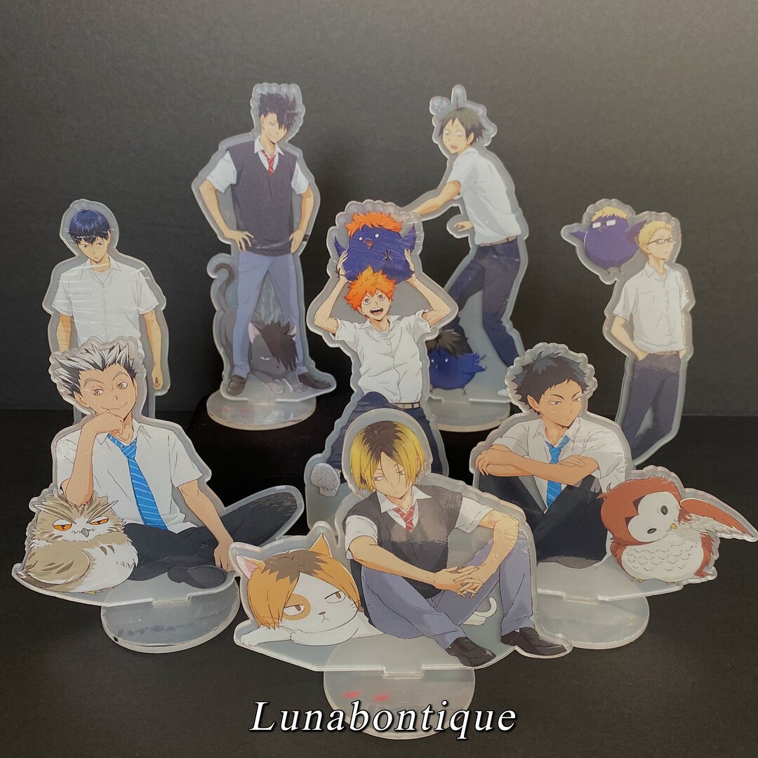 Anime Acrylic Stand, Volleyball Anime Standee, Anime Standee, Cute ...