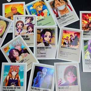 Anime Poster Stickers, 51-100 Anime Movie Poster Waterproof Vinyl ...