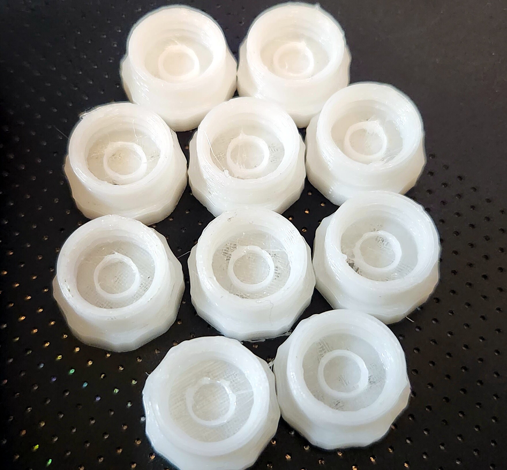 10 Paint Caps Williamsburg 37ml. Oil/acrylic. 3D Printed Replacement ...