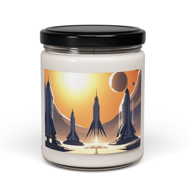 Rocket Candle - Etsy