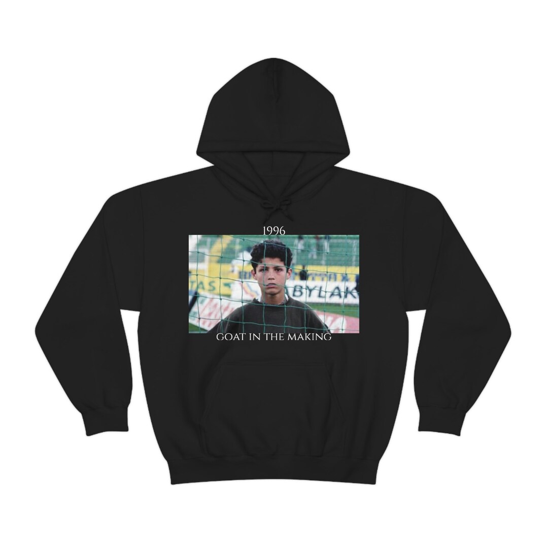 Cristiano Ronaldo Retro Throwback Design Hoodie Etsy
