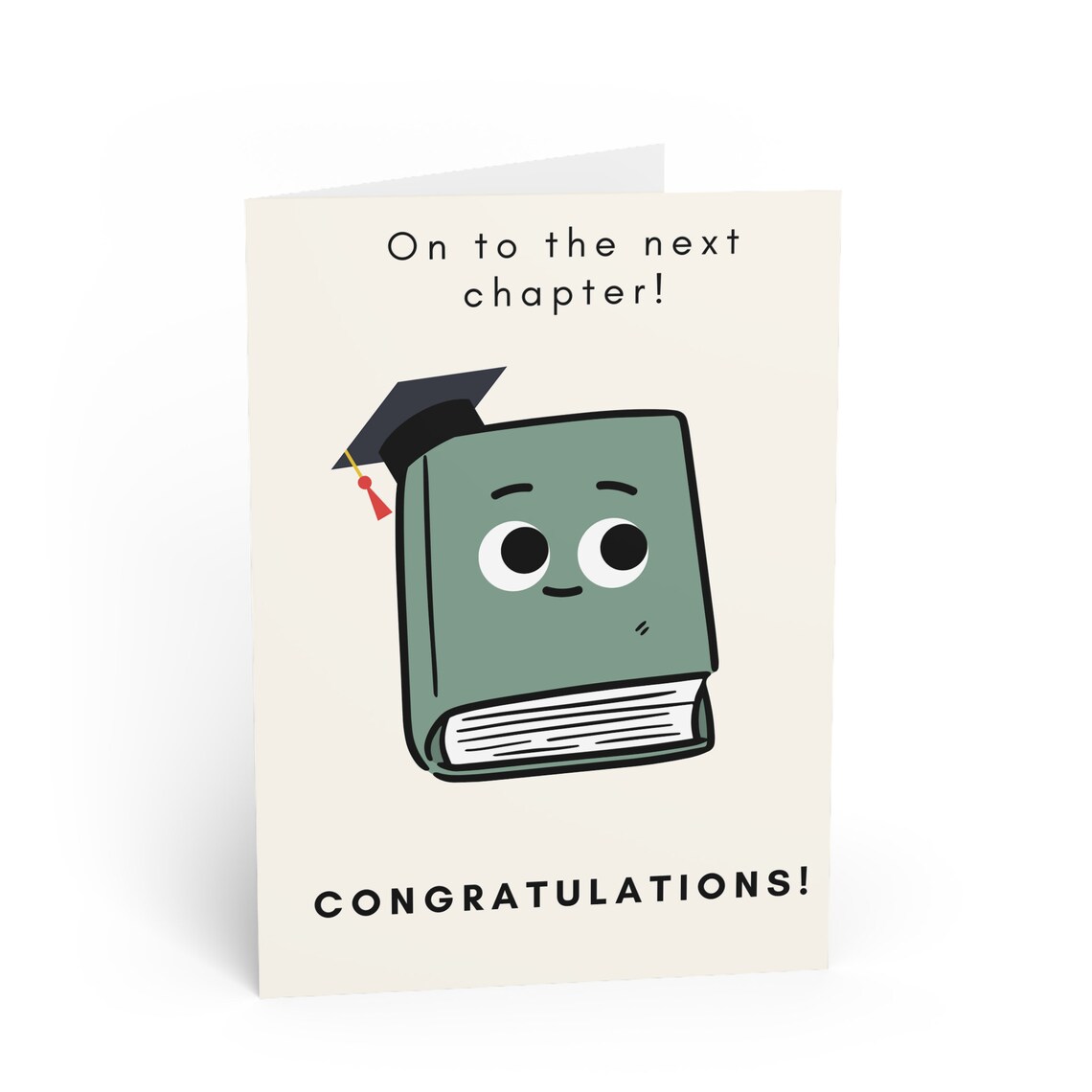 Graduation Card Cute Graduation Card on to the Next Chapter Digital ...