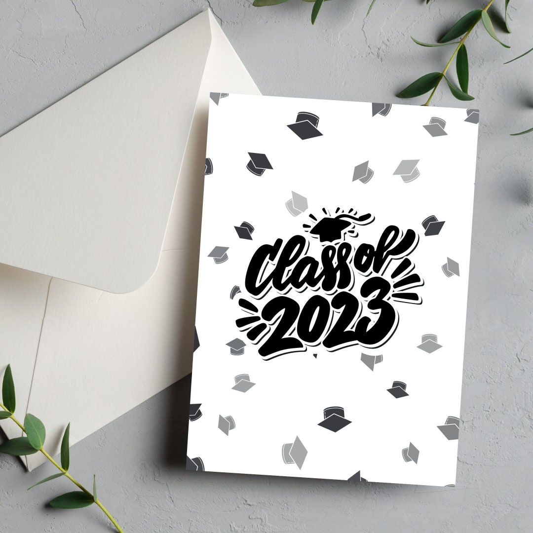Graduation Card | Cute Graduation Card | Congrats Grad | Digital ...