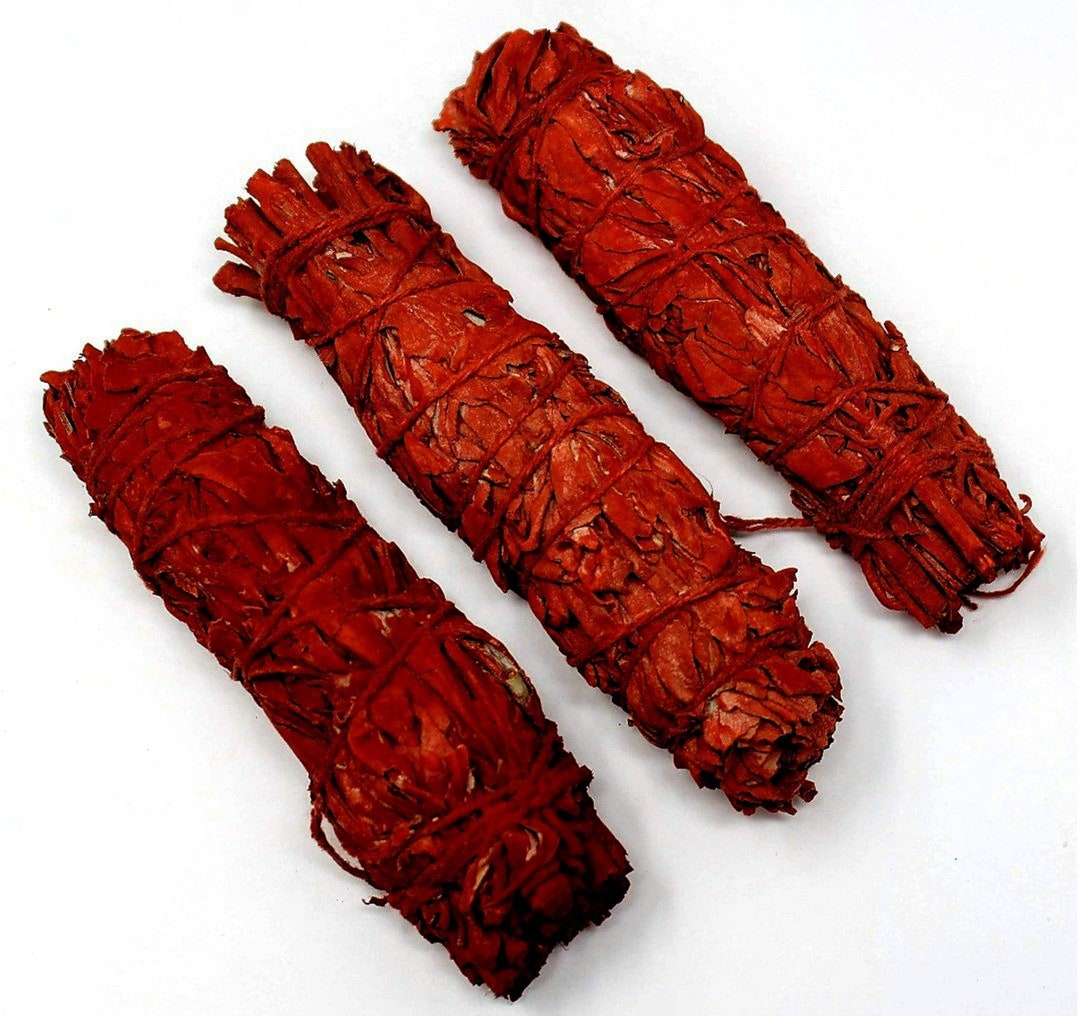 Dragon Blood & White Sage Smudge Sitck - Etsy