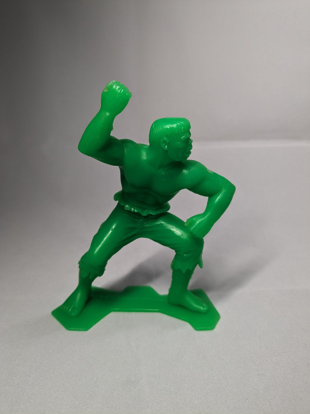 Marx the Incredible Hulk Marvel Action Figure 1967 Green - Etsy
