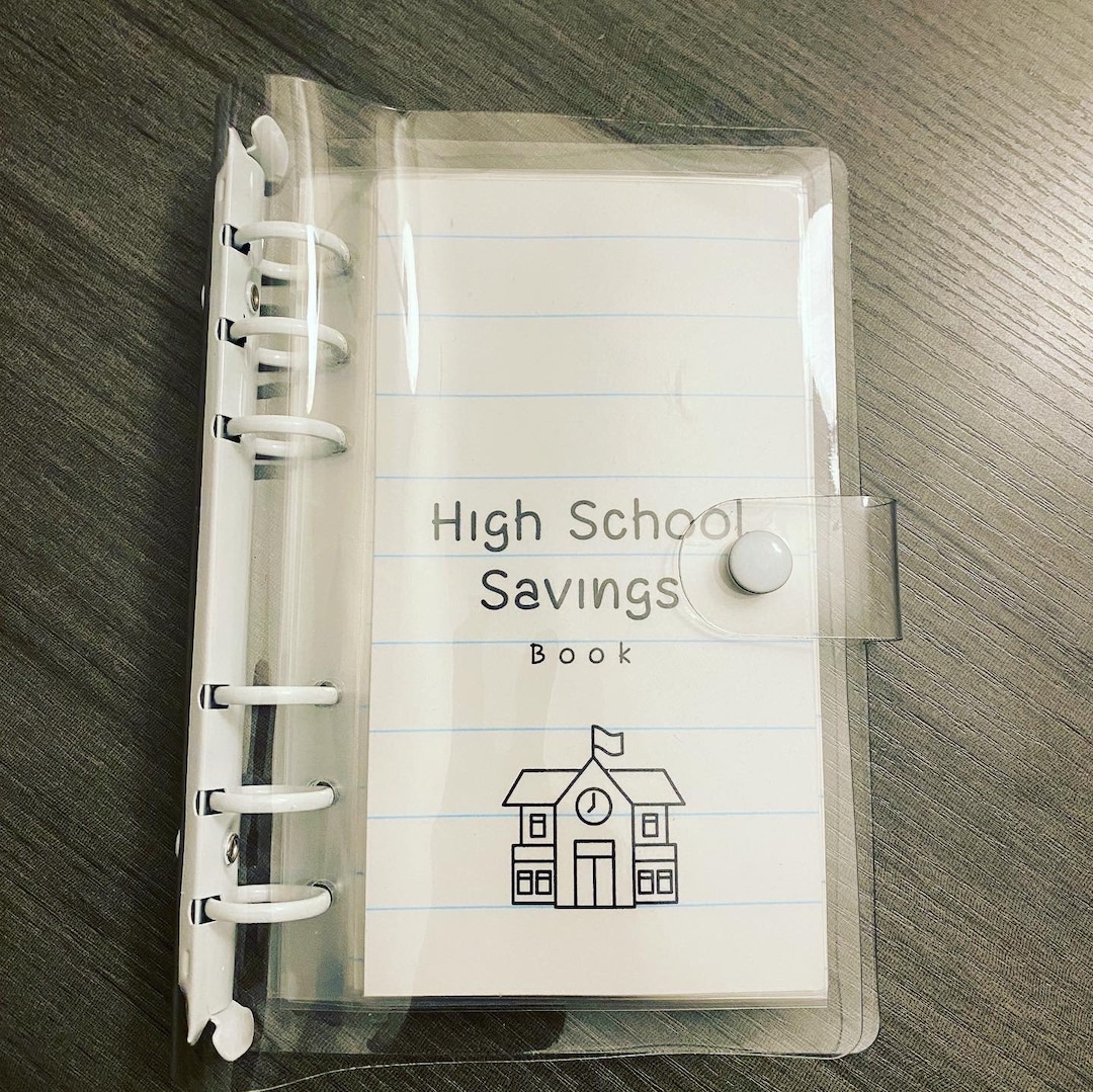 Handmade High School Savings Binder: Teen Budgeting Challenge - Etsy