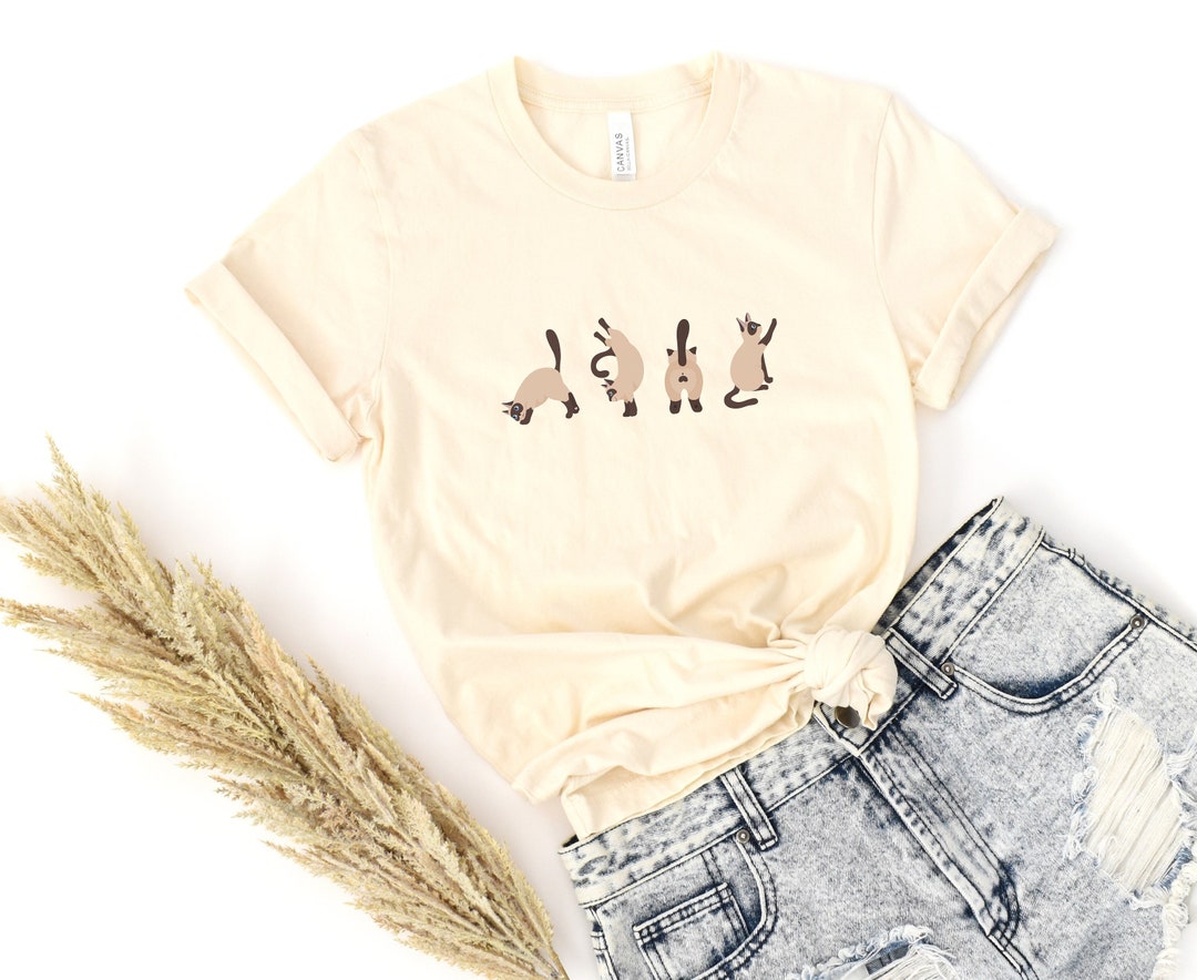 Siamese Cat T-shirt | Siamese Cat Shirt Siamese Cat Gift Siamese Cats ...