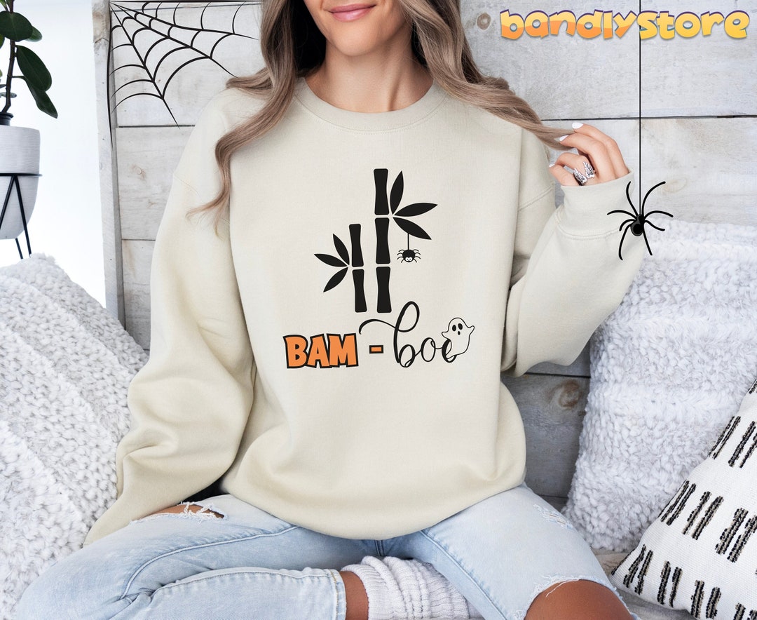 Halloween Bam-boo Sweatshirt | Cute Halloween Shirt, Trick or Treat ...