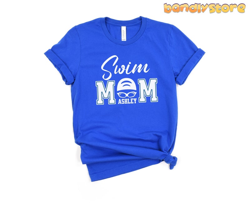 Personalized Swim Mom Shirt | Custom Swim Mom Shirt, Swim Meet Shirt ...