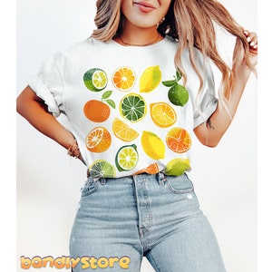 Cute Lemons and Oranges Tshirt | Comfort Colors Summer Lemons Shirt ...
