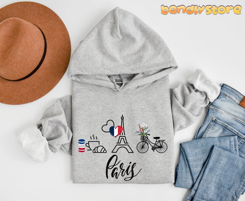 Paris Hoodie | Paris Trip Hoodie, France Trip Hoodie, Paris Sweatshirt ...