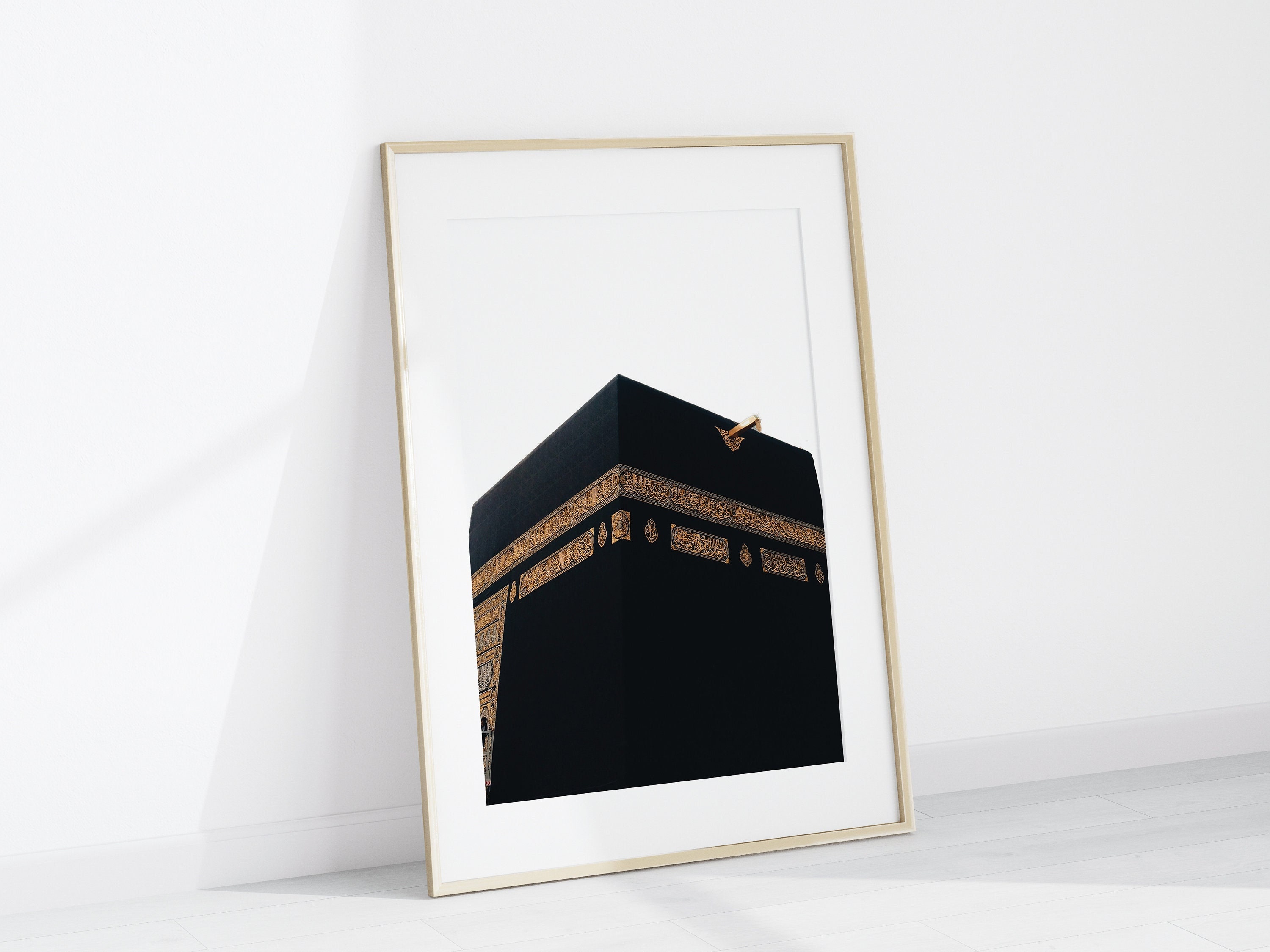 Kaaba Poster Islamic Murals Kaaba Print Haram Print - Etsy