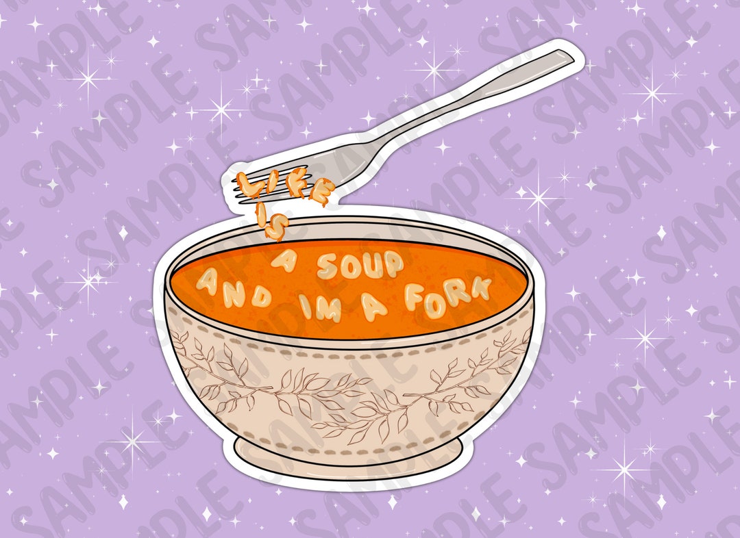 KPOP | Namjoon | RM | Life is A Soup and I'm A Fork | Quote | Sticker ...