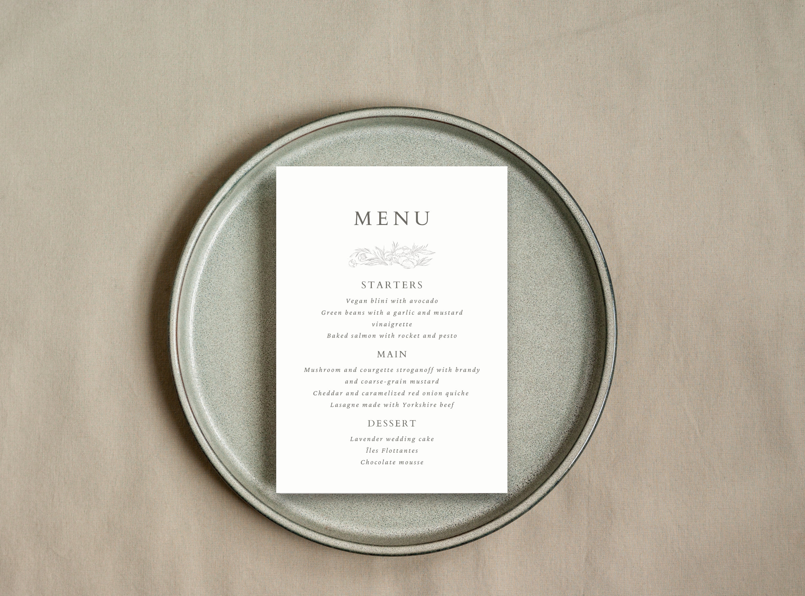 Luxury Dinner Party Menu Template Editable Canva Design Elegant Table ...