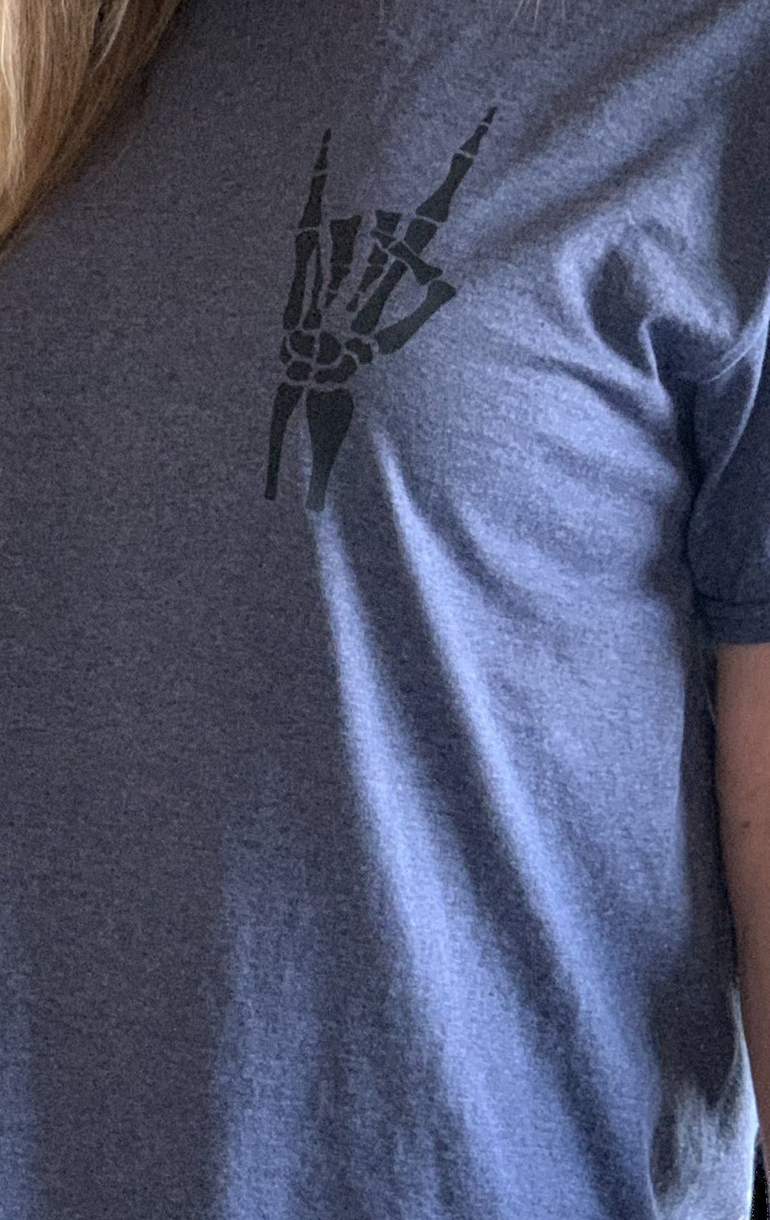 Skeleton Rock Star Bad to the Bone Skateboarding T Shirt Gift for Son ...