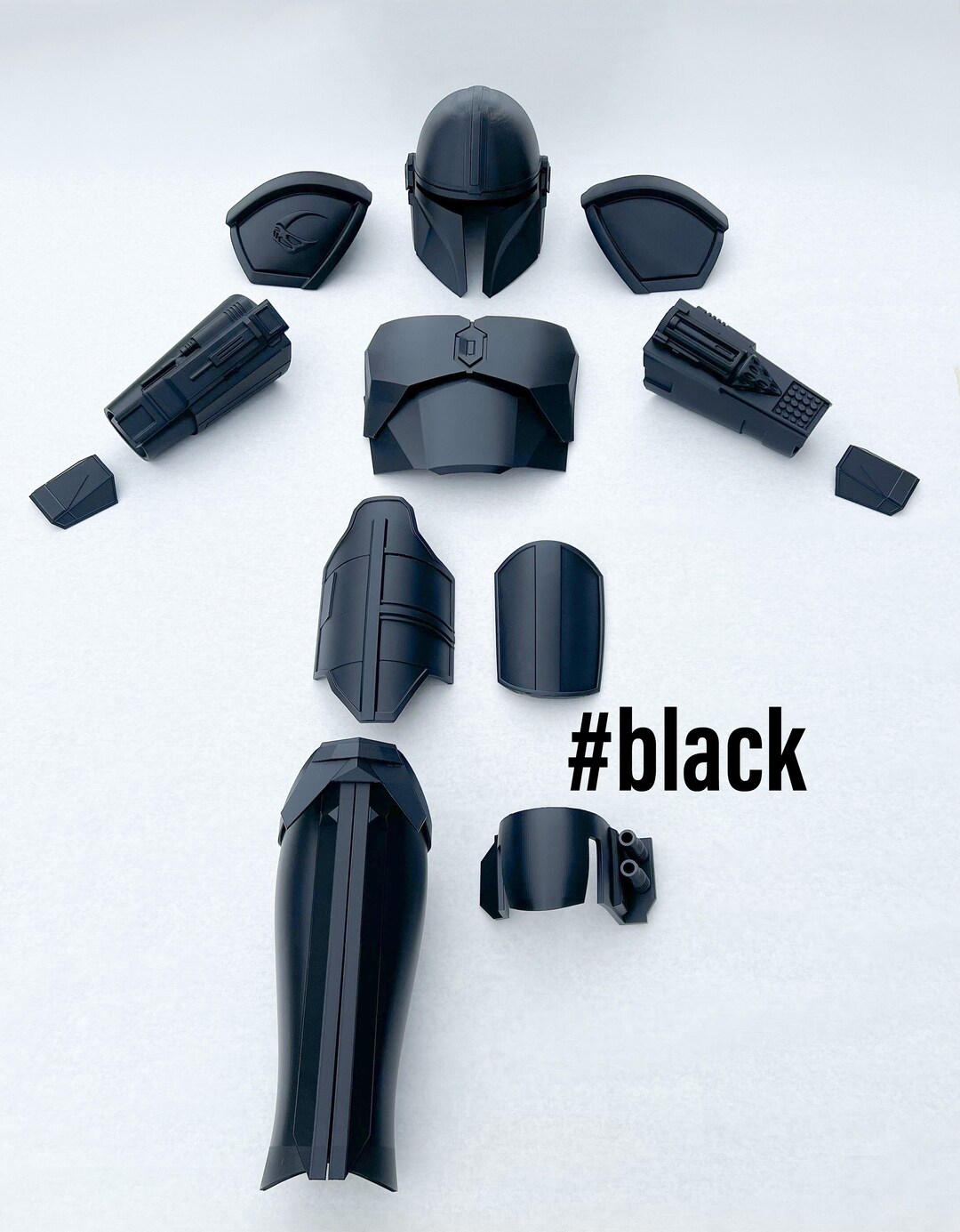 Mandalorian Armor Cosplay FULL SET High Quality 3D Print armor Helmet ...