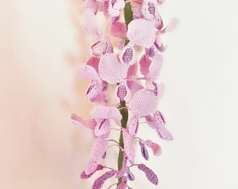 Crochet Wisteria Flower Pattern for Beginners Pattern Only - Etsy