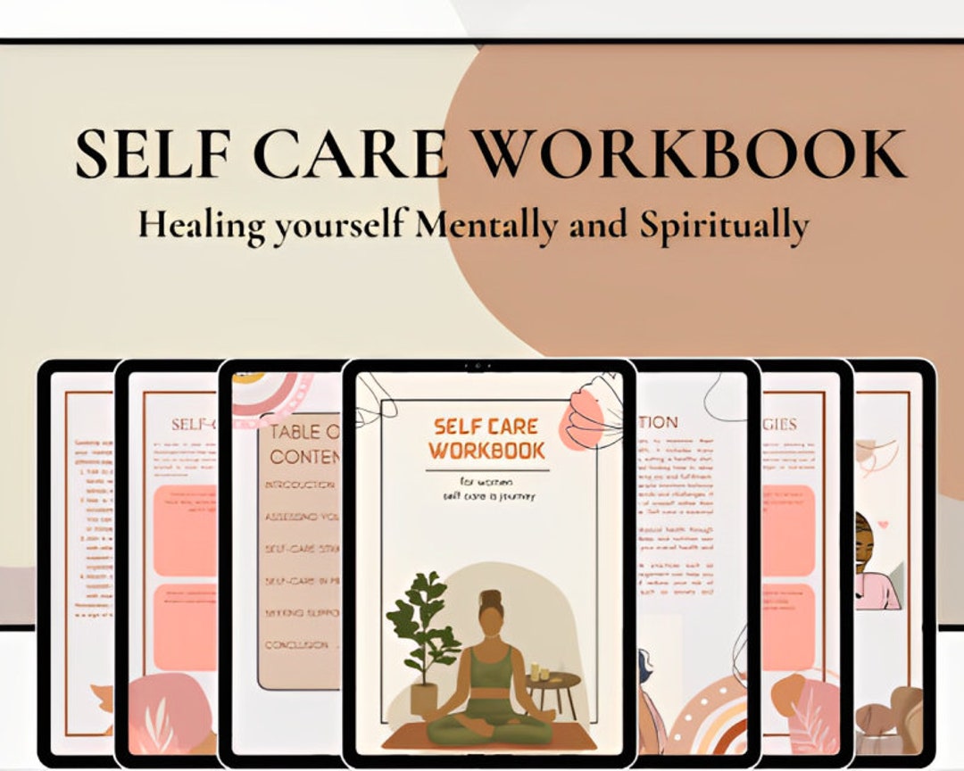 Ultimate Self-care Bundle: Planner, Workbook, and Journal Set - Printable Ebook Template for ...