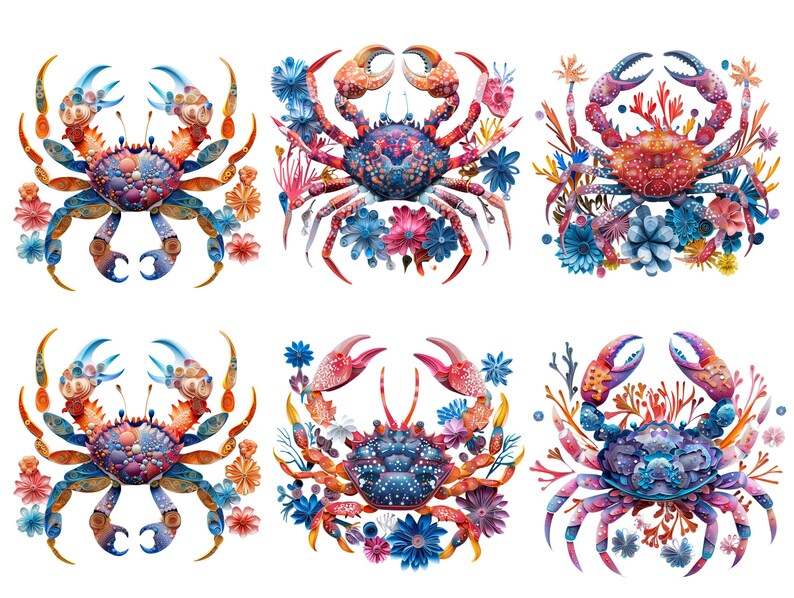 3d Crab Clipart, Sea Animals Png, Crab Png, Beach, Marine, Underwater ...
