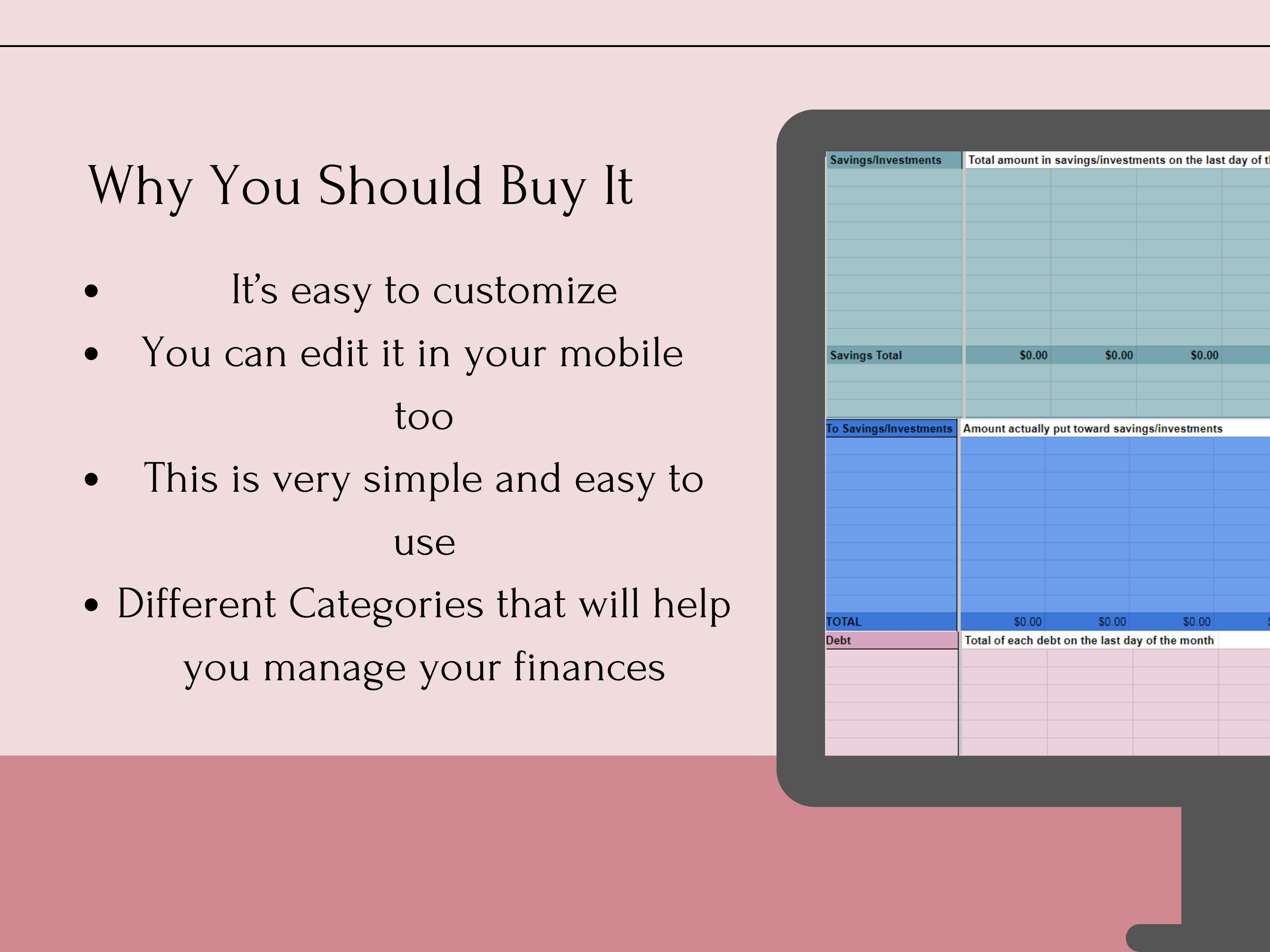2024 Personal Budget Monthly Budget Spreadsheet 2024 Paycheck - Etsy