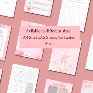 Adhd Planner & Gratitude Journal, Self Care Planner and Habit Tracker ...