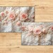 Pink Flower Lace Junk Journal Pages: Elegant Pastel Printable (digital ...