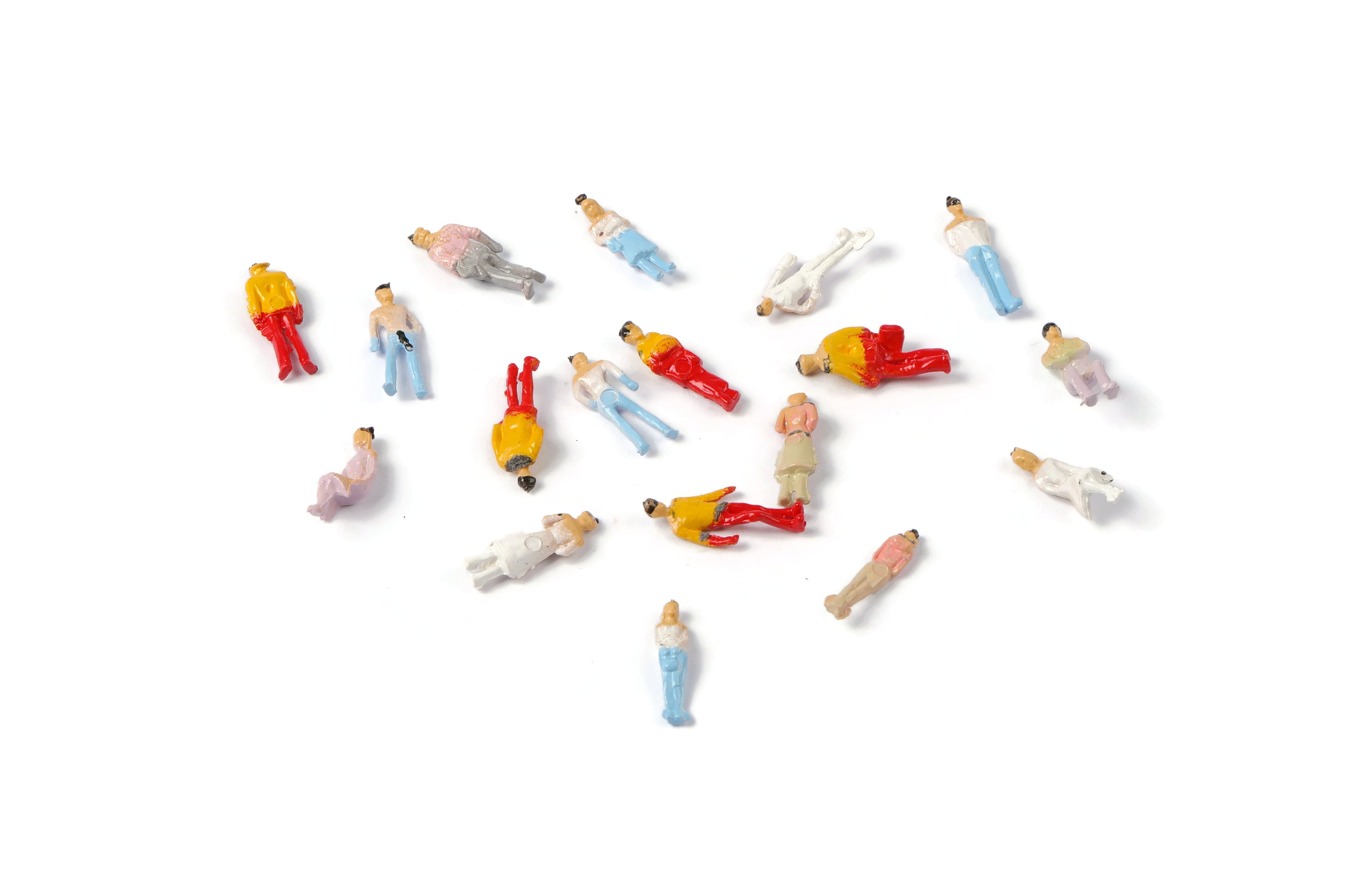 Resin Human Figures / Micro Ornaments / Mini Simulation Puppet ...