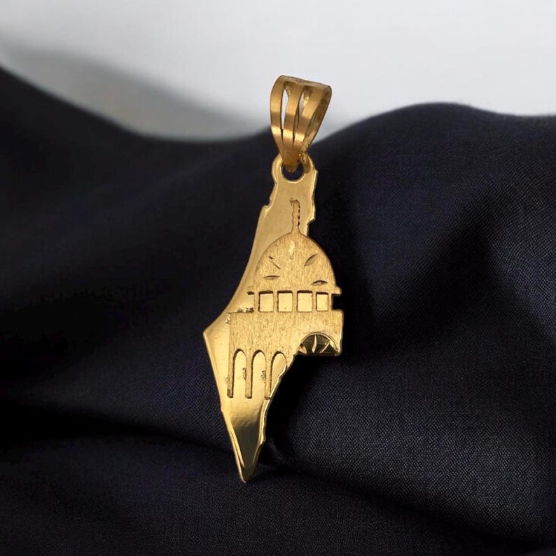 Palestine Map and Al-aqsa Mosque - Etsy