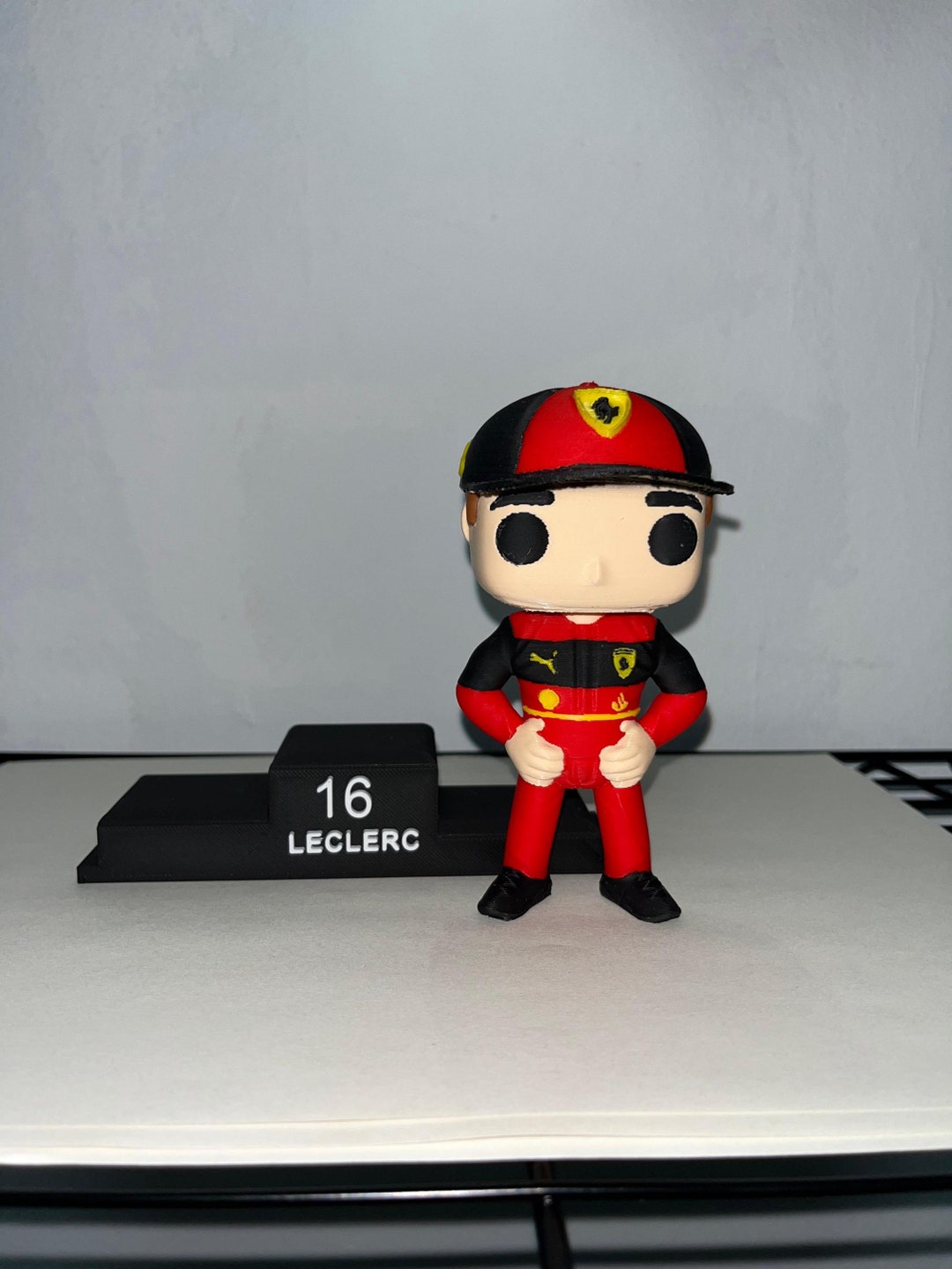 Funko Pop! Charles Leclerc Ferrari With Customizable Podium - Etsy