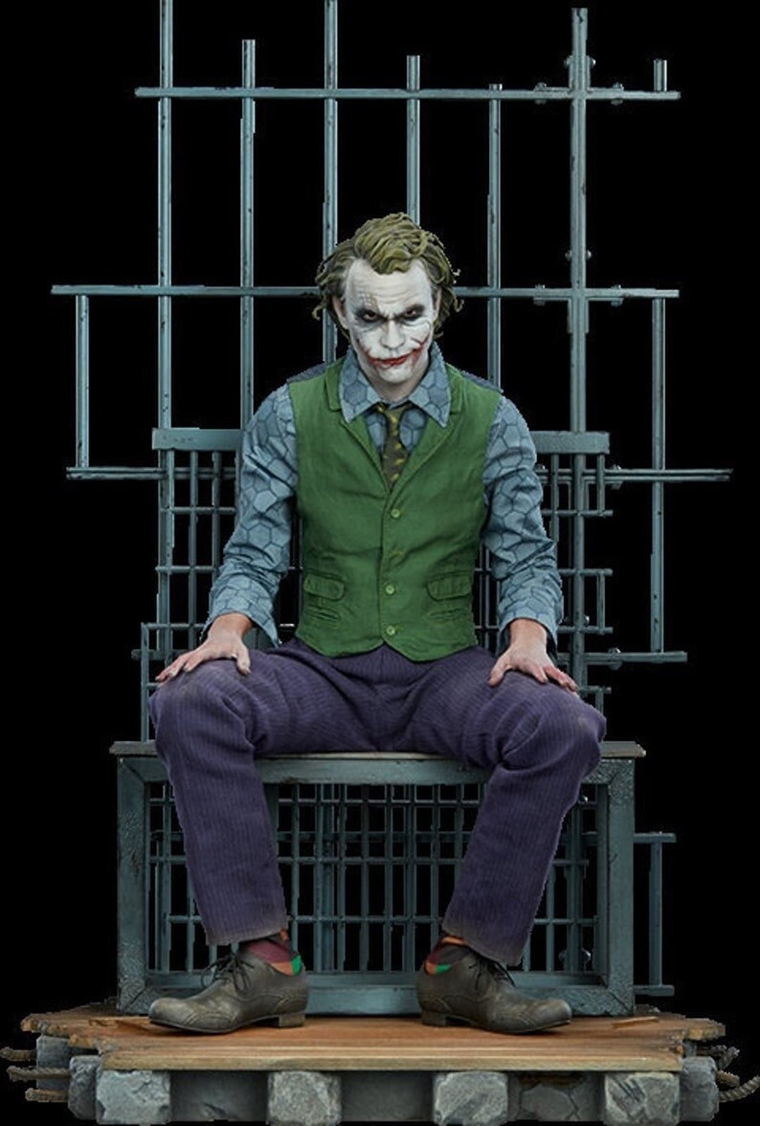 Joker 3D File 3D Design 3D Printer Joker 3d Files - Etsy