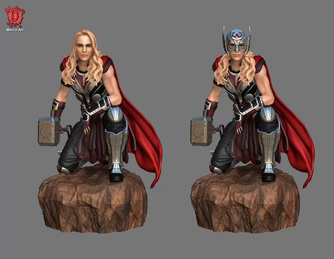 Mighty Thor 3D File 3D Design 3D Printer Mighty Thor 3d Files - Etsy