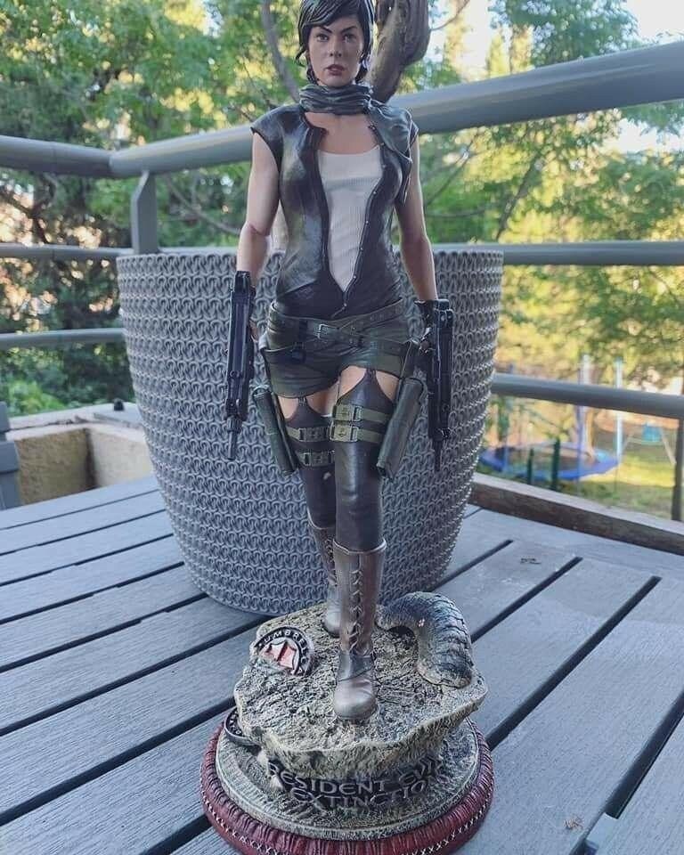 Alice Resident Evil S3D File 3D Design Alice 3D Printer 3d Files - Etsy