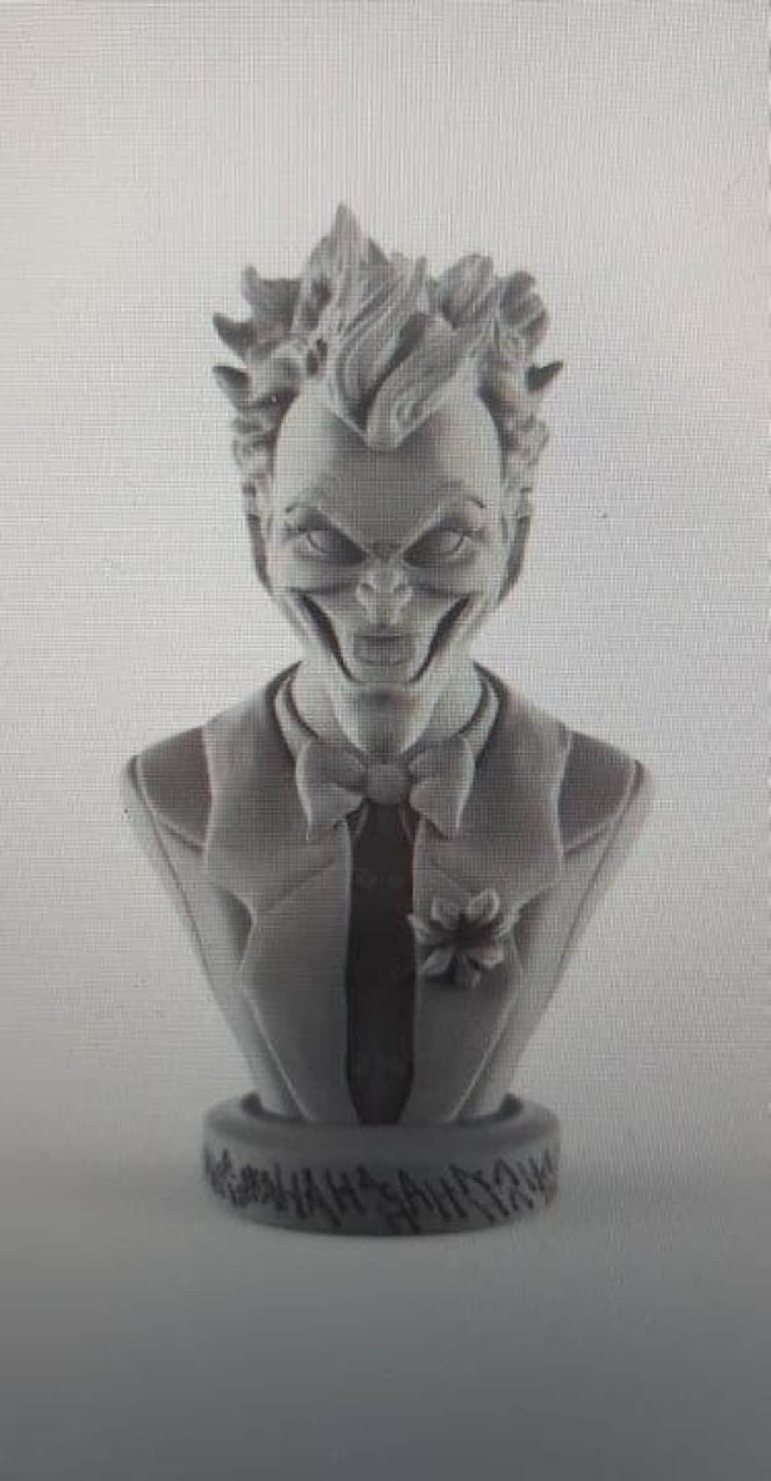 Joker 3D File 3D Design 3D Printer Joker 3d Files - Etsy