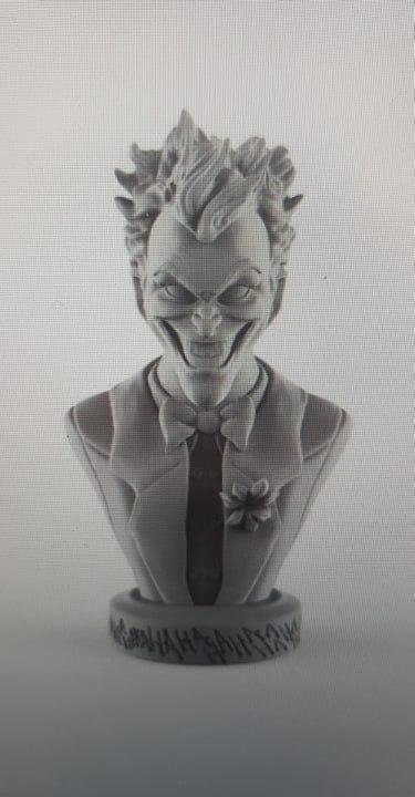 Joker 3D File 3D Design 3D Printer Joker 3d Files - Etsy