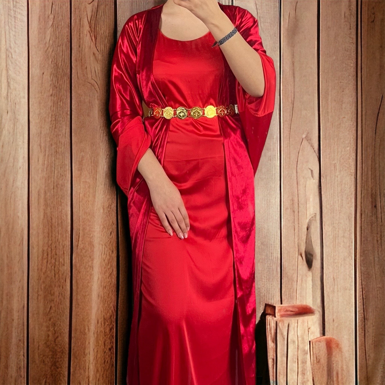 Pretty Red Kurdish Traditional Clothes Handmade 3-piece - Etsy