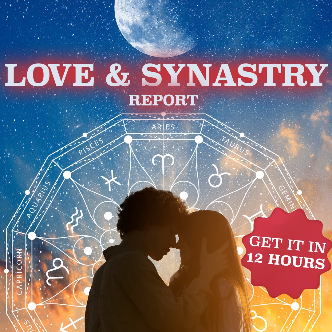 Synastry Chart Reading Synastry Report Relationship, Compatibility ...