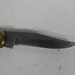 Vintage Klein Tools 44037 Wood Handle Folding Lockback Knife 3.5" Blade ...