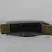 Vintage Klein Tools 44037 Wood Handle Folding Lockback Knife 3.5" Blade ...